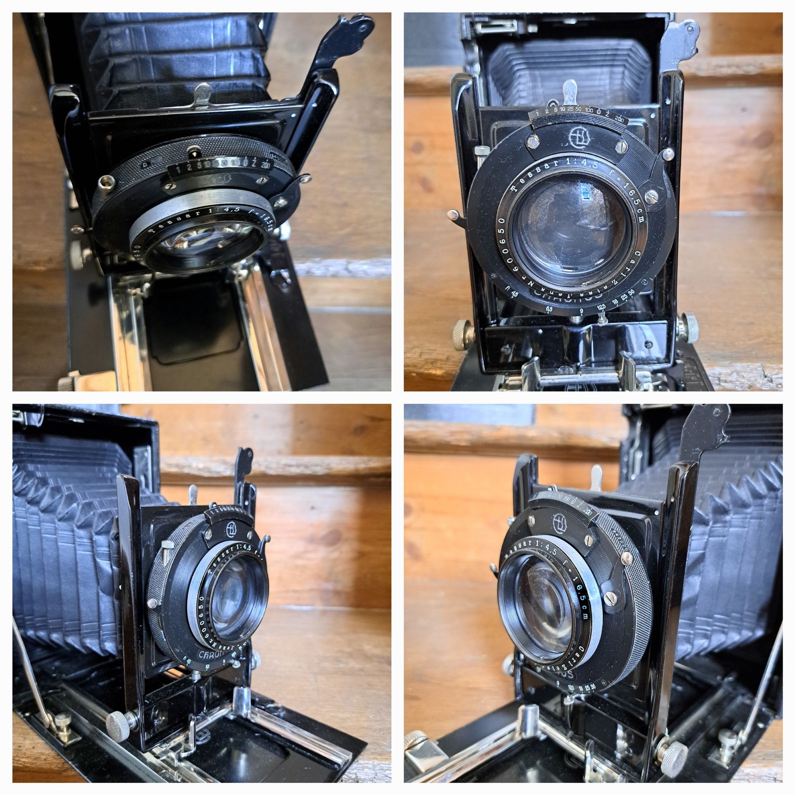 Large Format, 10cm X 15cm, Ernemann Chronos Verschluk HEAG XI Plate ...