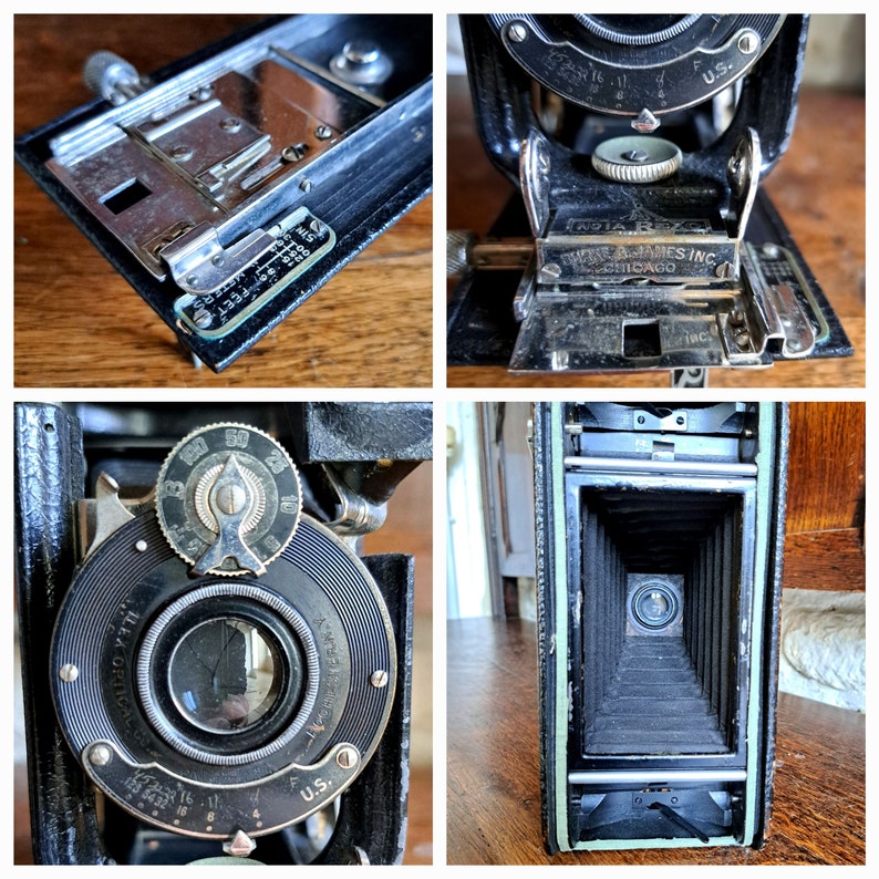 Burke & James, Chicago, Rexo 1A Folding Camera. Circa 1910's - Etsy