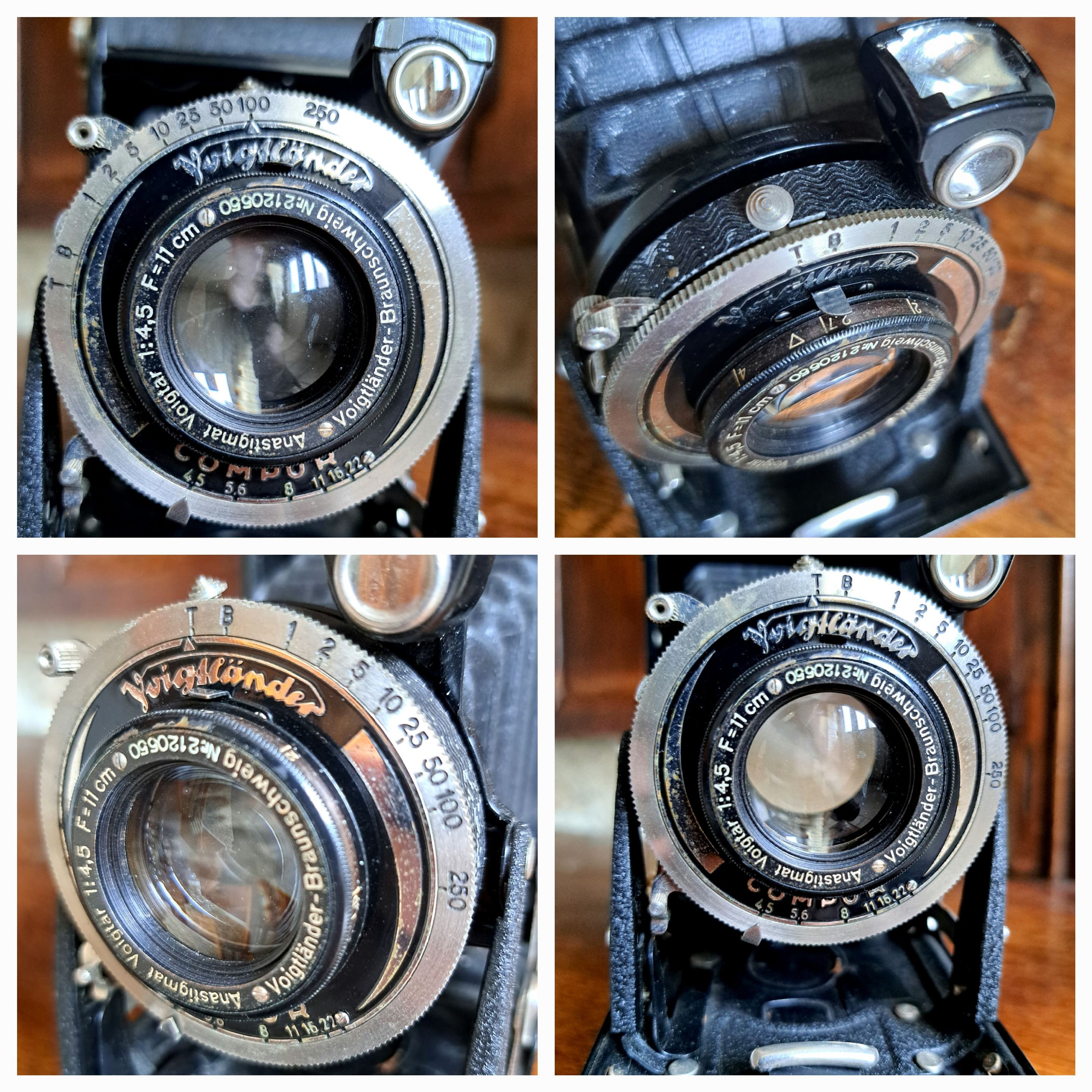 Voightlander Bessa 6x9cm Medium Format Folding Camera With Voightlander ...