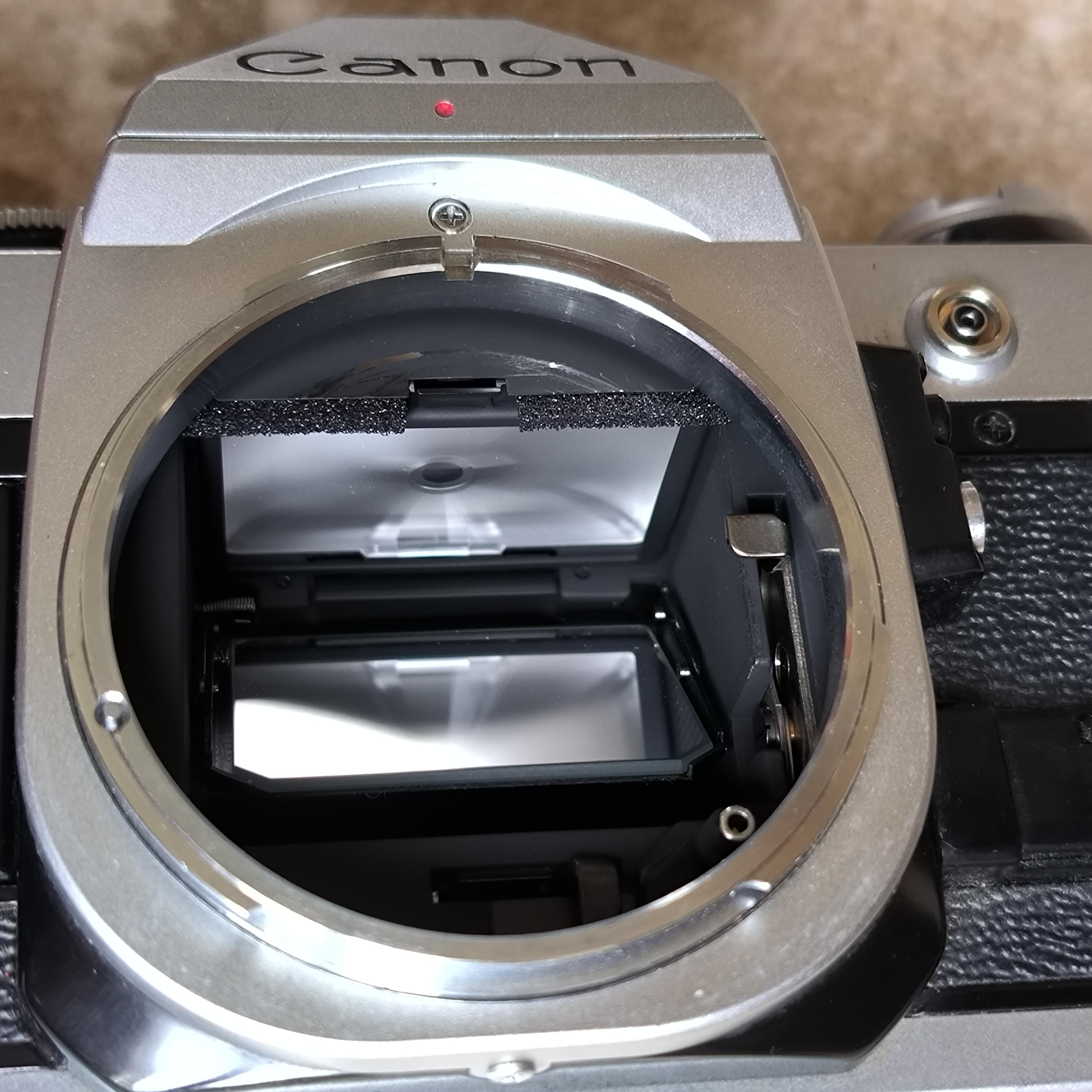 Canon AE-1 Program, Body and Body Cap, 35mm Film Camera, Canon FD Mount ...