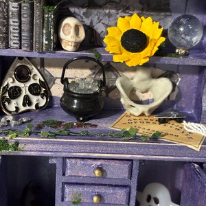 Spooky Miniature Cabinet With Vintage Family Jewelry - Enchanted Drawer ...