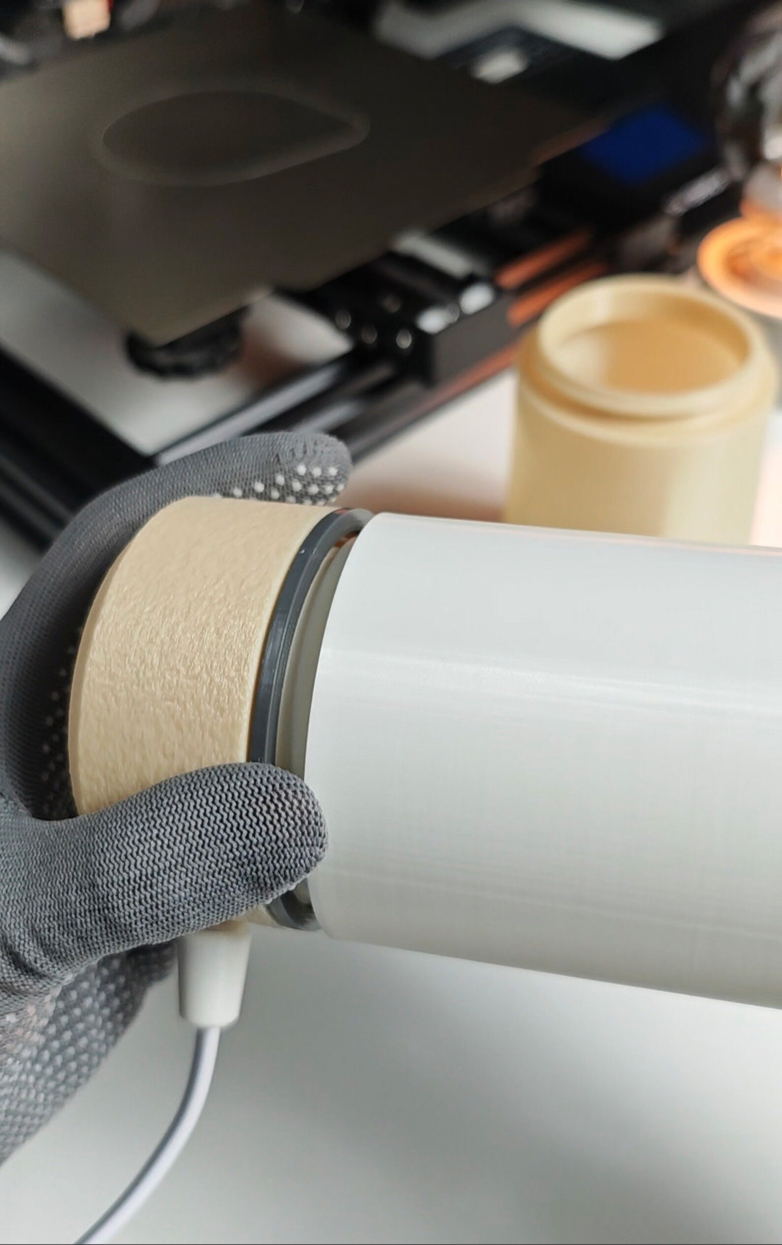 3d-printed Table Lamp With Shade: Modern Minimalist Desk Light (digital ...