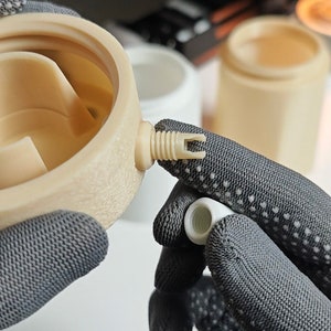 STL Table Lamp With Shade. 3d-printed Desk Lamp E27 Socket, Modern ...