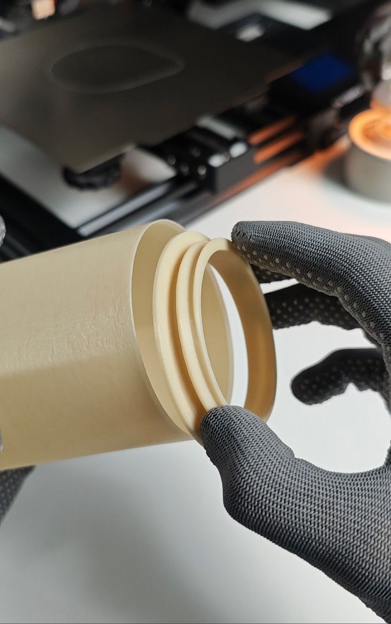 3d-printed Table Lamp With Shade: Modern Minimalist Desk Light (digital ...