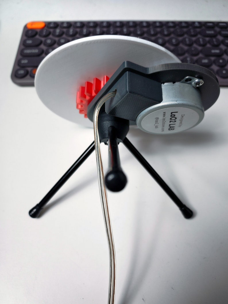 3d-printed Rotary Display Table for Tripod. Photography Jewelry Video ...