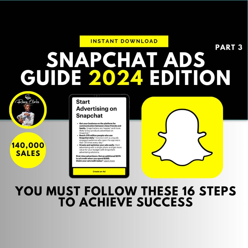 Buy Snapchat Ads Guide, 16 Proven Steps to Snapchat Ads Success ...