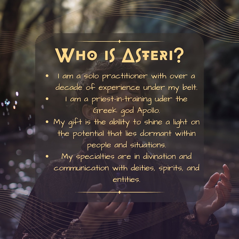 1 Deity Identification Reading With Tarot, Pendulum, and Clairvoyance ...