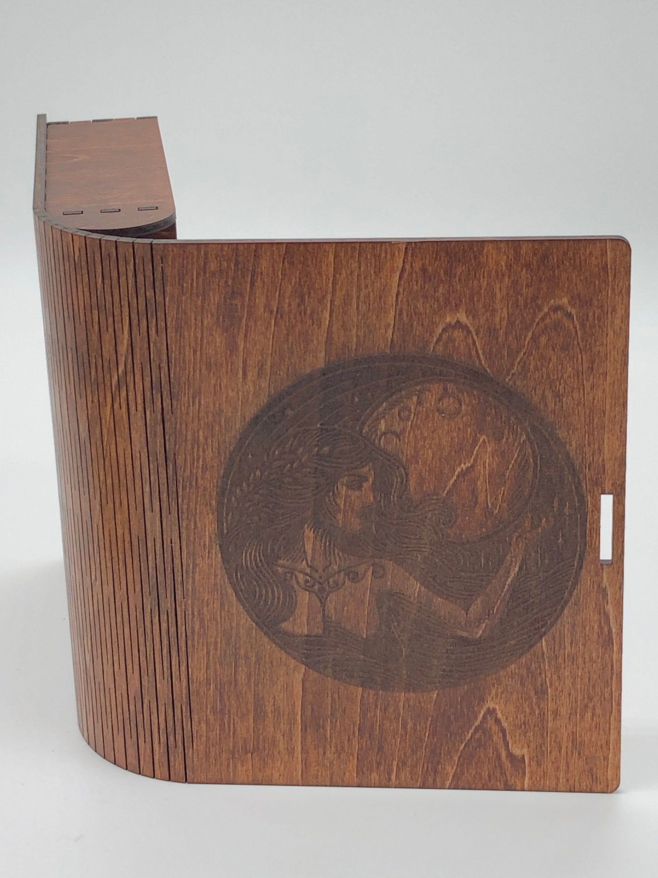 Selene Engraved Altar Box Tarot Box Altar Decor Pagan Tool Storage ...