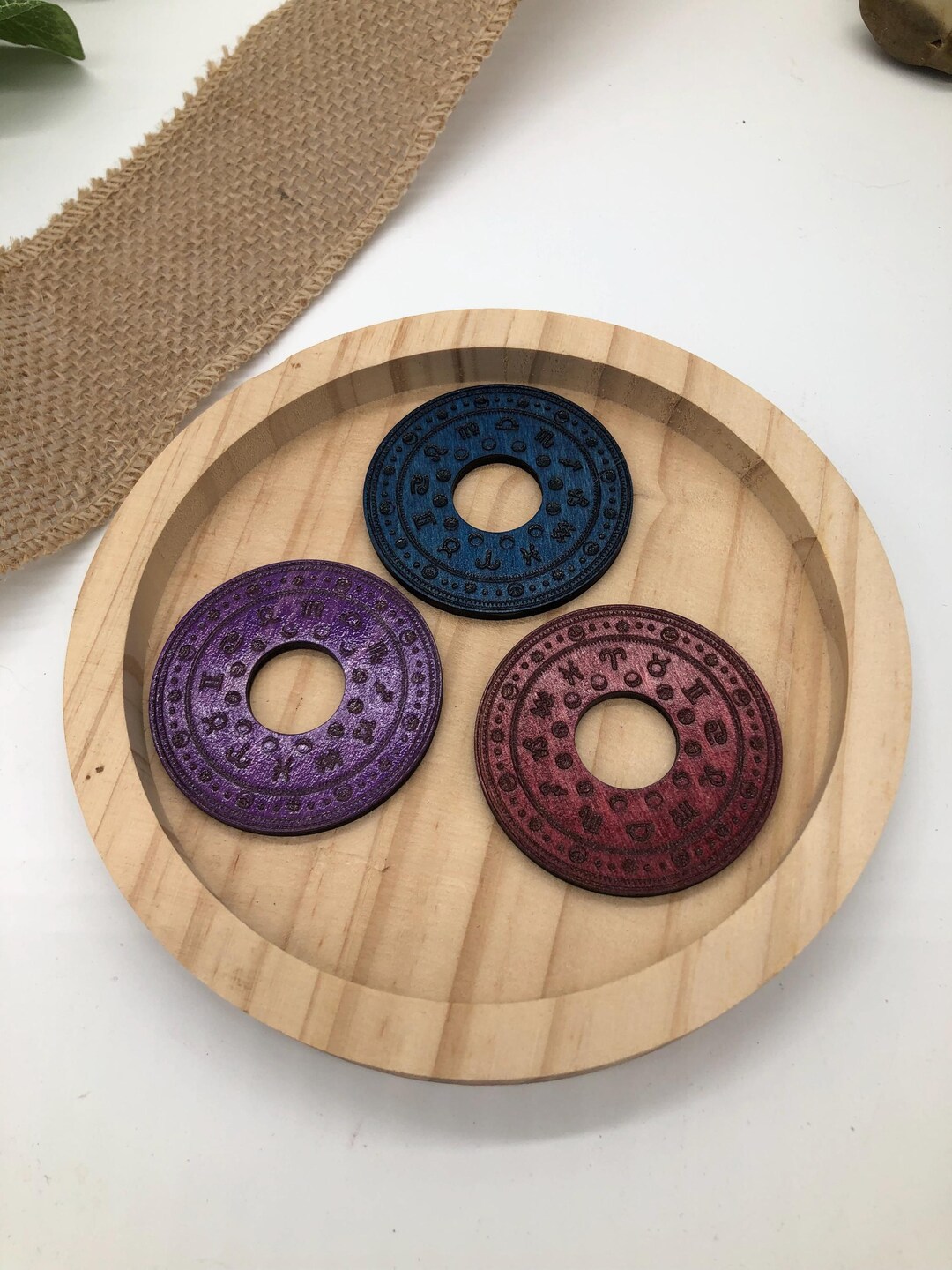 Zodiac Sphere Holder | Laser Engraved - Etsy
