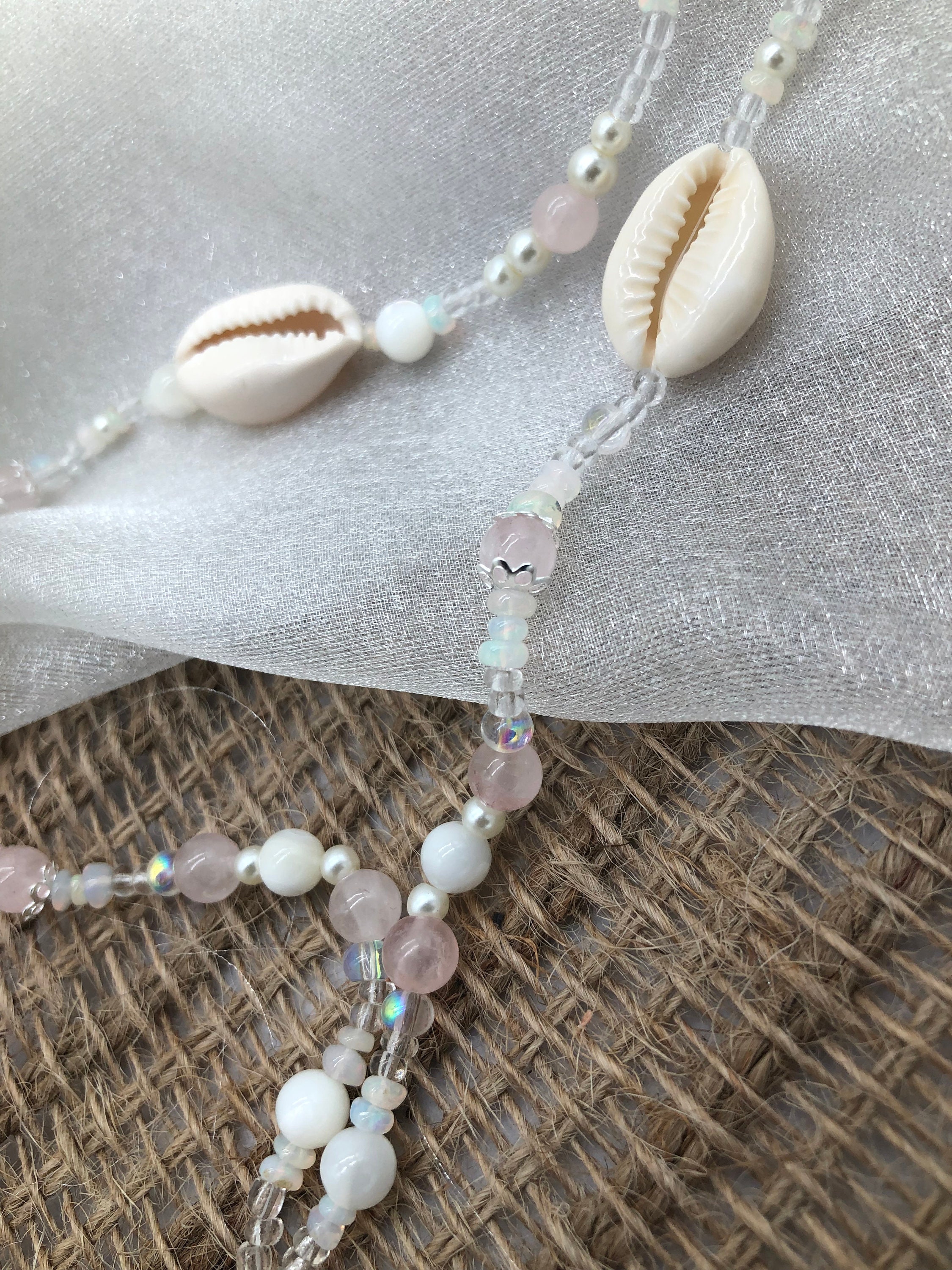 Aphrodite Goddess of Love and War Prayer Beads Rosary Cowrie Shells ...