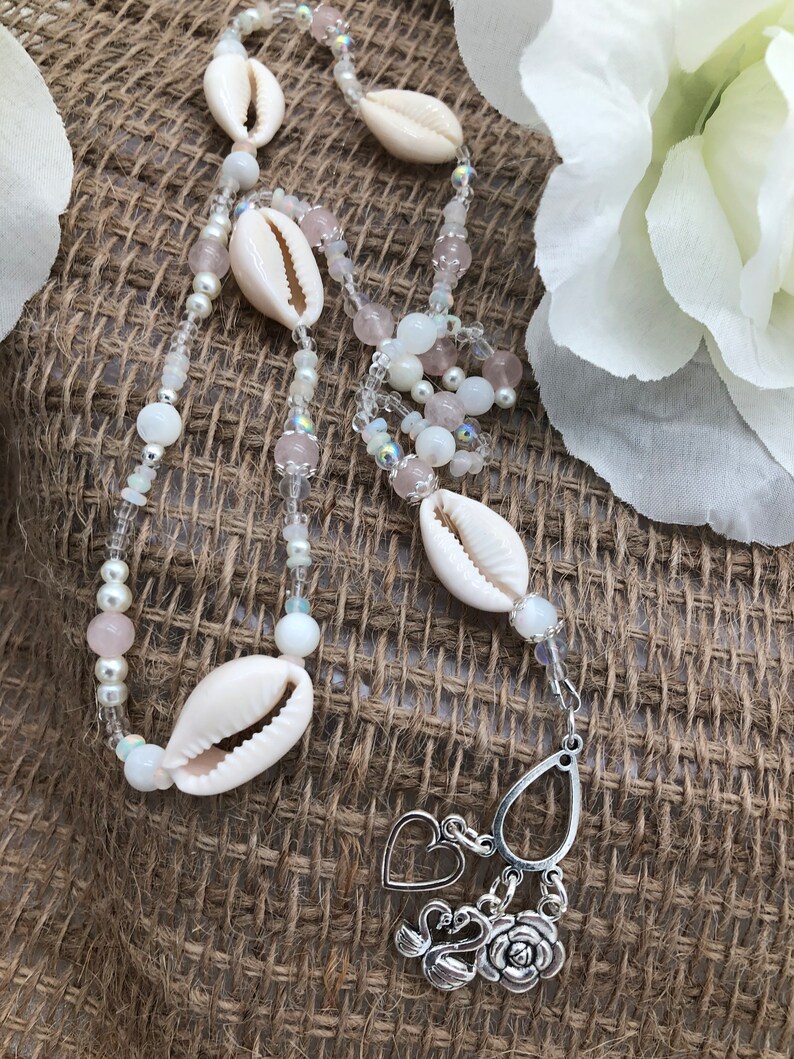 Aphrodite Goddess of Love and War Prayer Beads Rosary Cowrie Shells ...