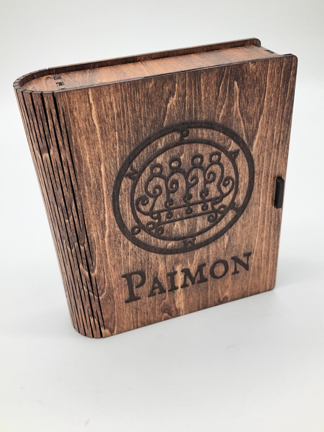 Paimon Engraved Altar Box Tarot Box Altar Decor Pagan Tool Storage ...
