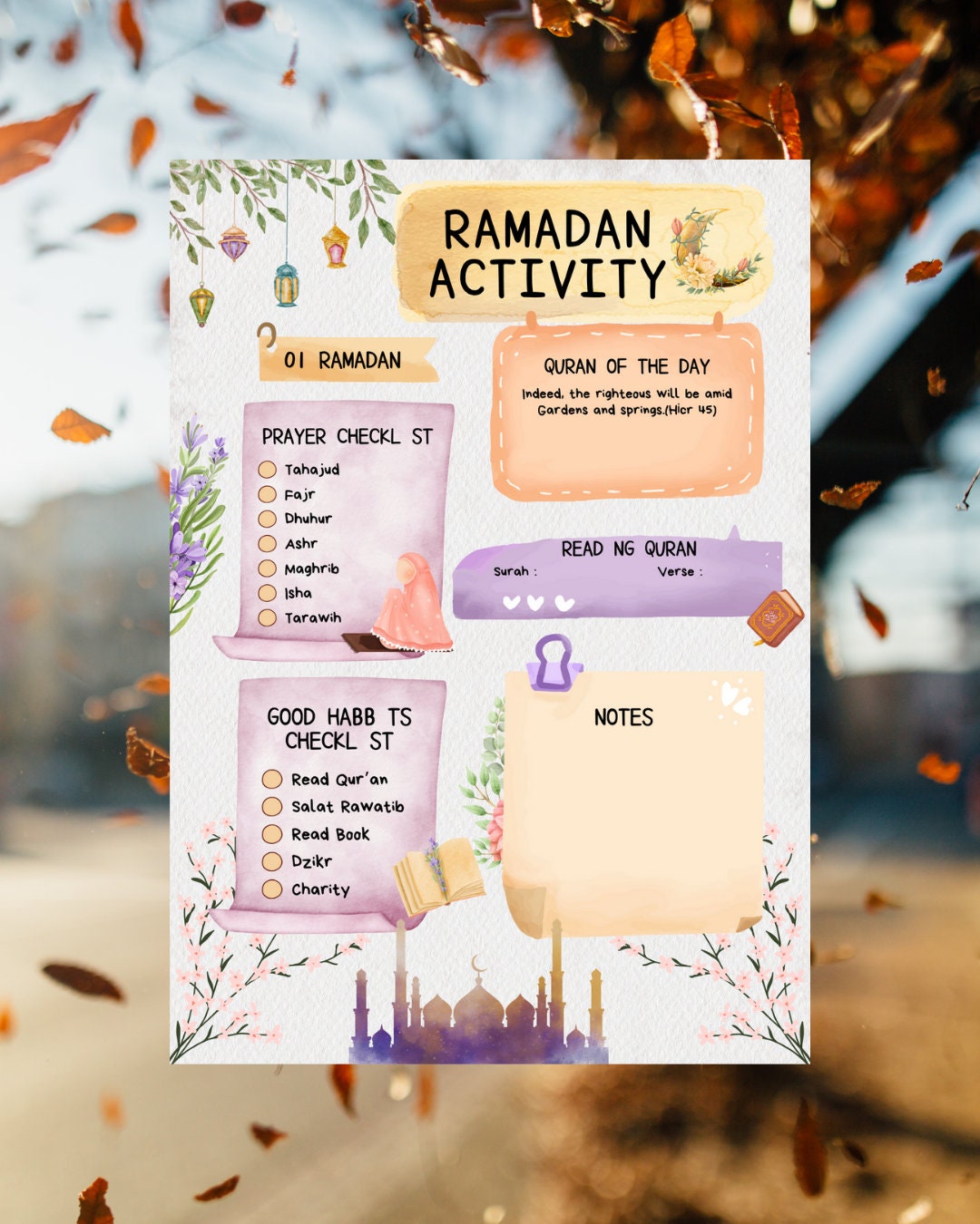 Muslim Ramadan 2024, Mubarek Ramadan,ramadan Calendars,ramadan Planner ...
