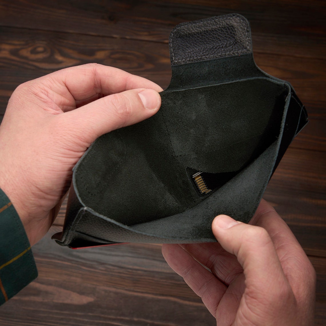 Leather Cash Wallet, Small Wallet, Leather Wallet, Leather Purse, Money ...