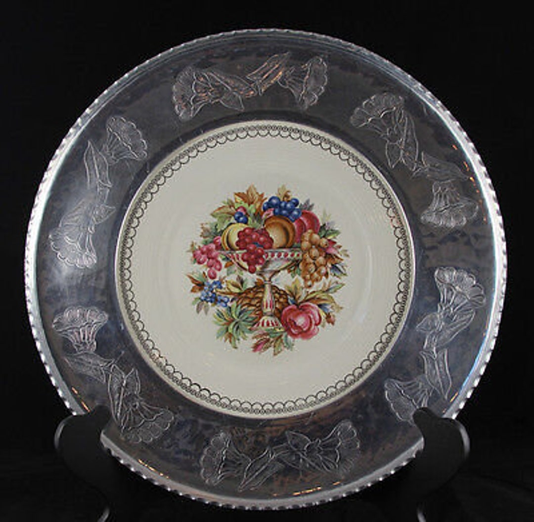 Vintage Triumph Limoges Imperial Victorian Platter Farberware - Etsy