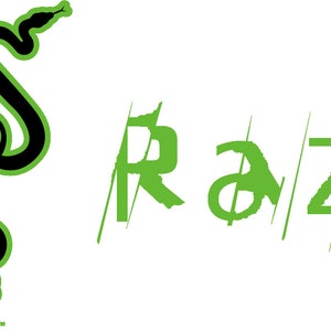 Razer Vector / Instant Download / Print Cut Template / DXF / - Etsy
