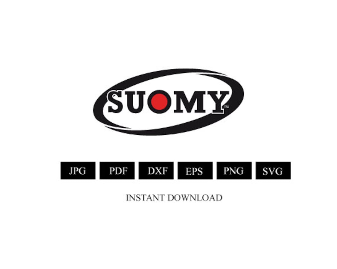 Suomy Vector / Instant Download / Print Cut Template / DXF / SVG / EPS ...