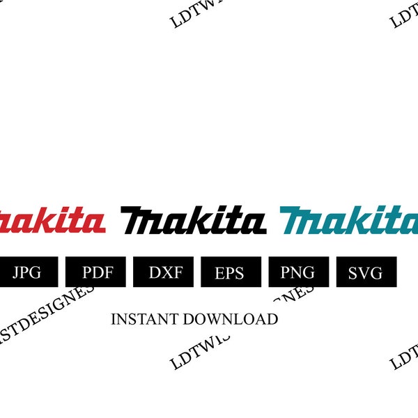 Makita Svg - Etsy