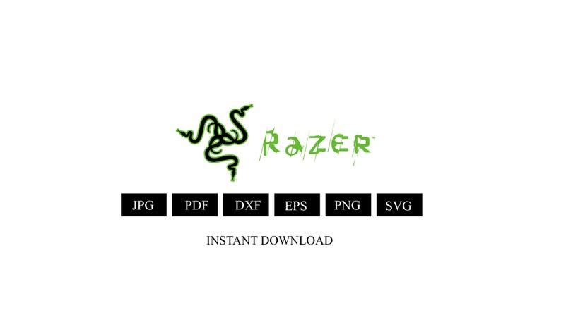 Razer Vector / Instant Download / Print Cut Template / DXF / - Etsy