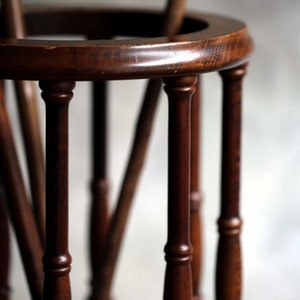 Walking Stick and Umbrella Stand, Handcrafted Wooden Organizer, Elegant ...