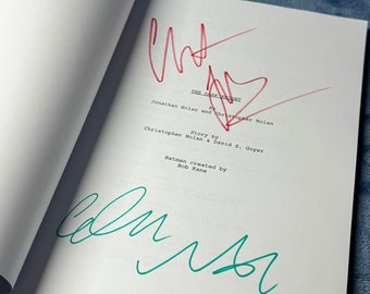 Jamie Lee Curtis and Anthony Michael Hall Signed Halloween Kills Script ...