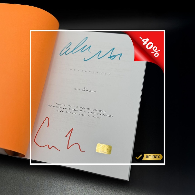 Movie Props Signed - Etsy