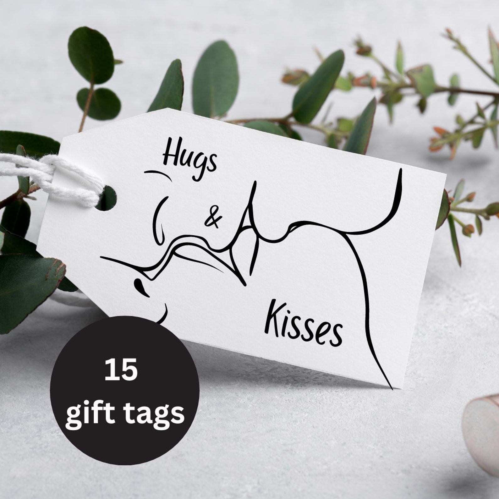 Valentines Day Digital Download Printable Gift Tags for Friends ...