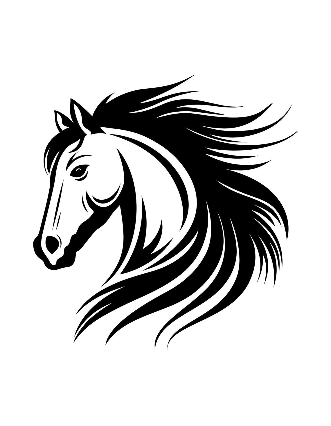 Horse SVG Can Be Used on Any Surface - Etsy