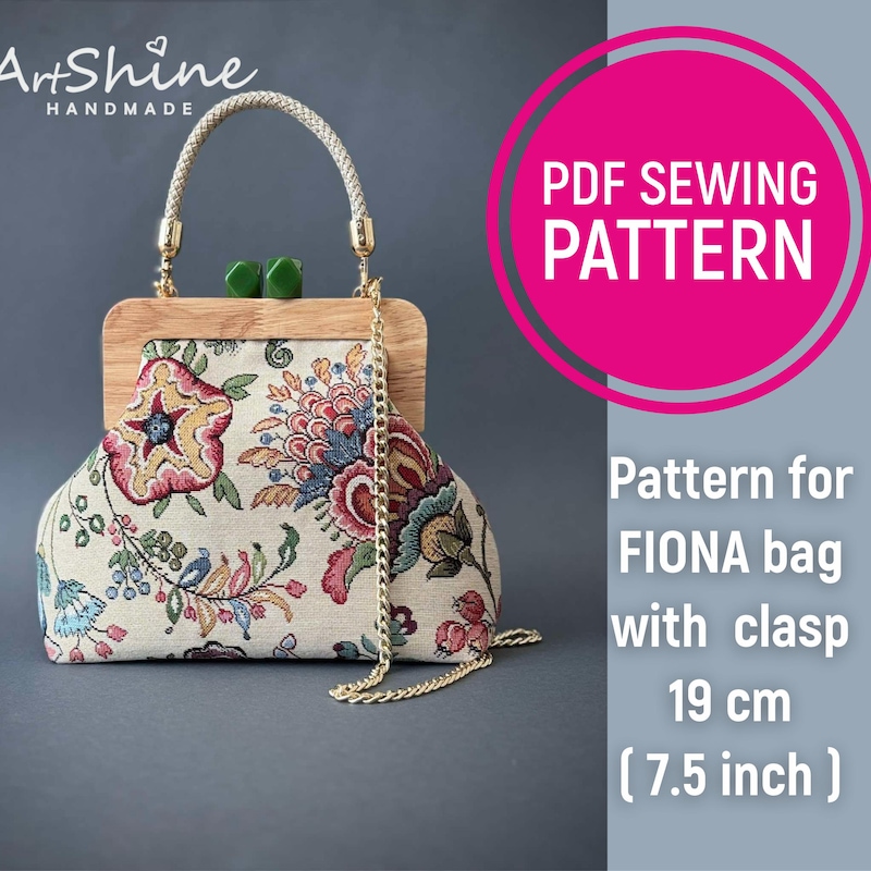 7.5 Purse Frame - Etsy