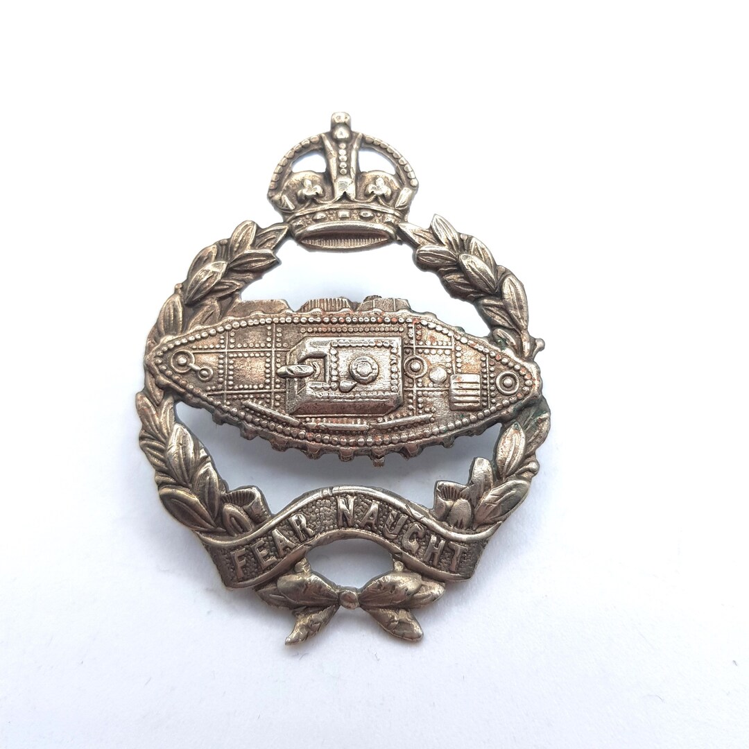 Militaria Royal Tank Corps King's Crown 20th Century Vintage Militaria ...