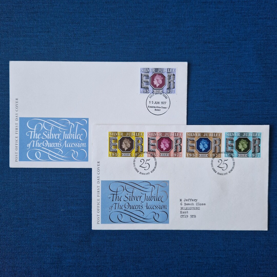 First Day Covers Queen Elizabeth II Silver Jubilee of the Queen's ...