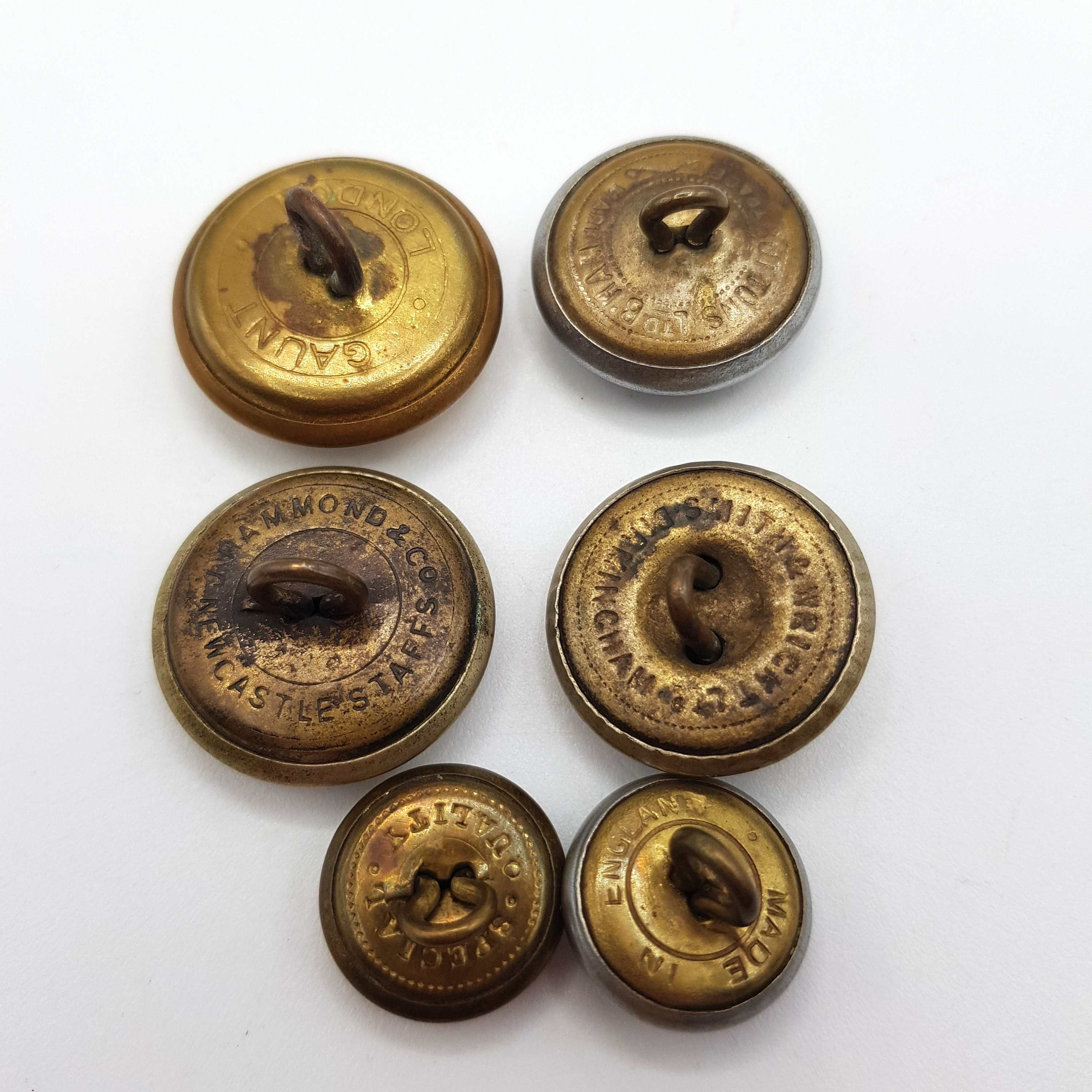 British Railway Uniform Buttons 20th Century Vintage Railwayana ...