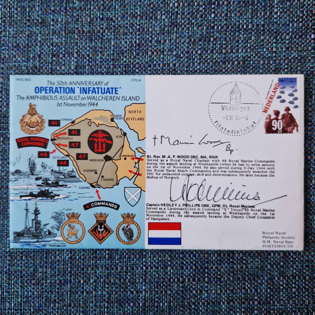 First Day Covers Operation 'infatuate' 50th Anniversary No. 005 of 250 ...