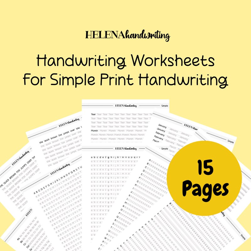 HelenaHandwriting - Etsy