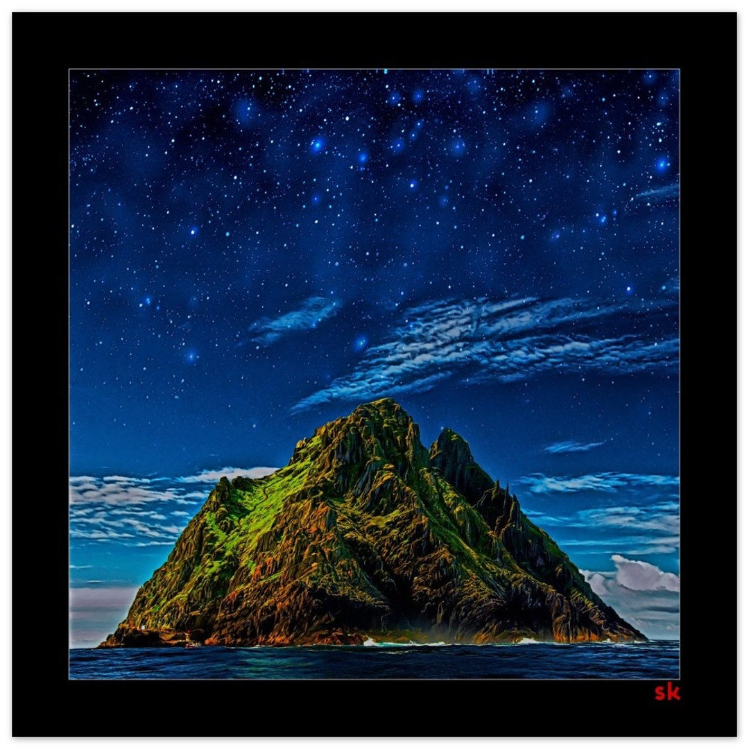 Skellig Michael - Premium Matte Paper Poster - Etsy