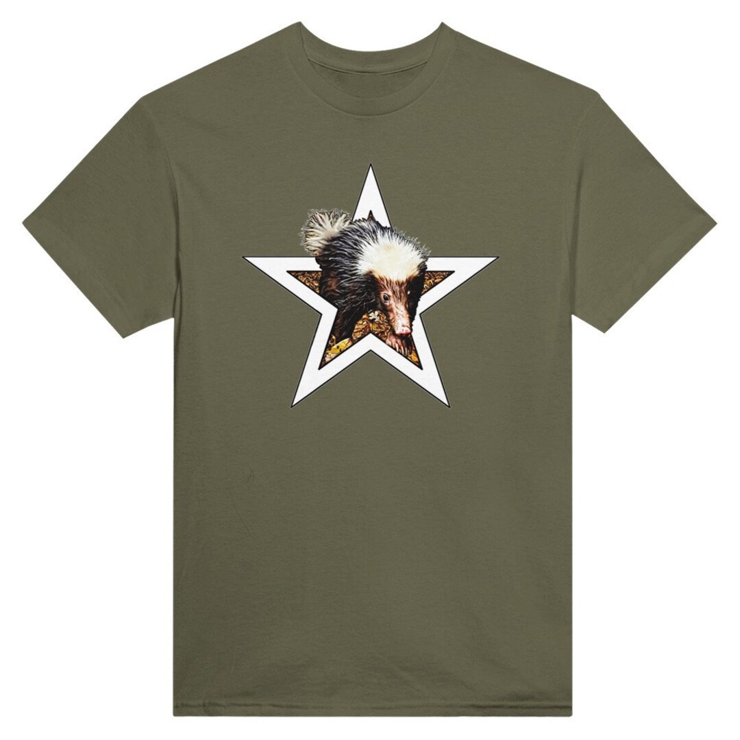 Stink Badger Star! - Heavyweight Unisex Crewneck T-shirt - Etsy