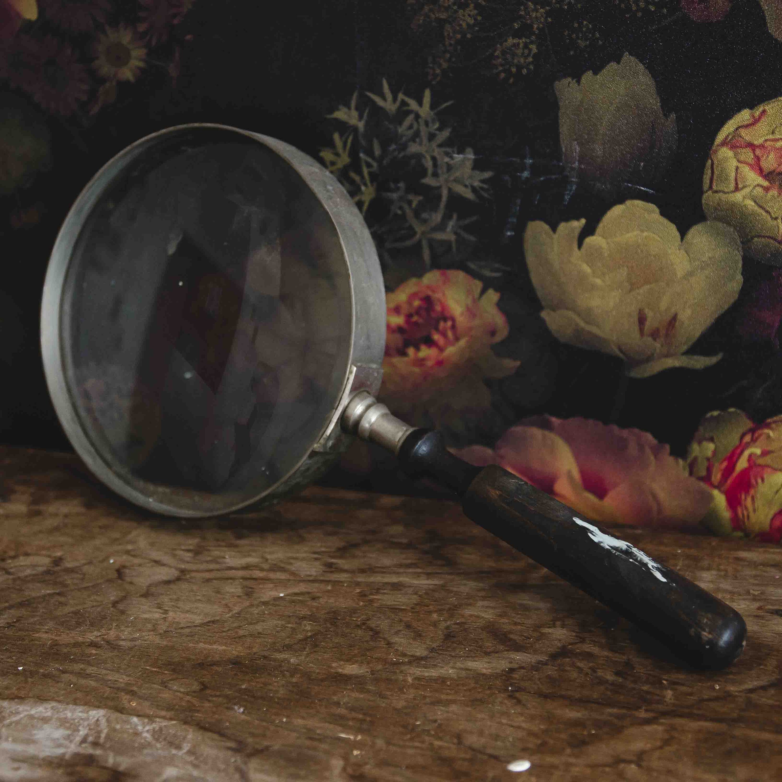 Vintage Magnifying Glass. Rustic Farmhouse Office Den Decor. - Etsy