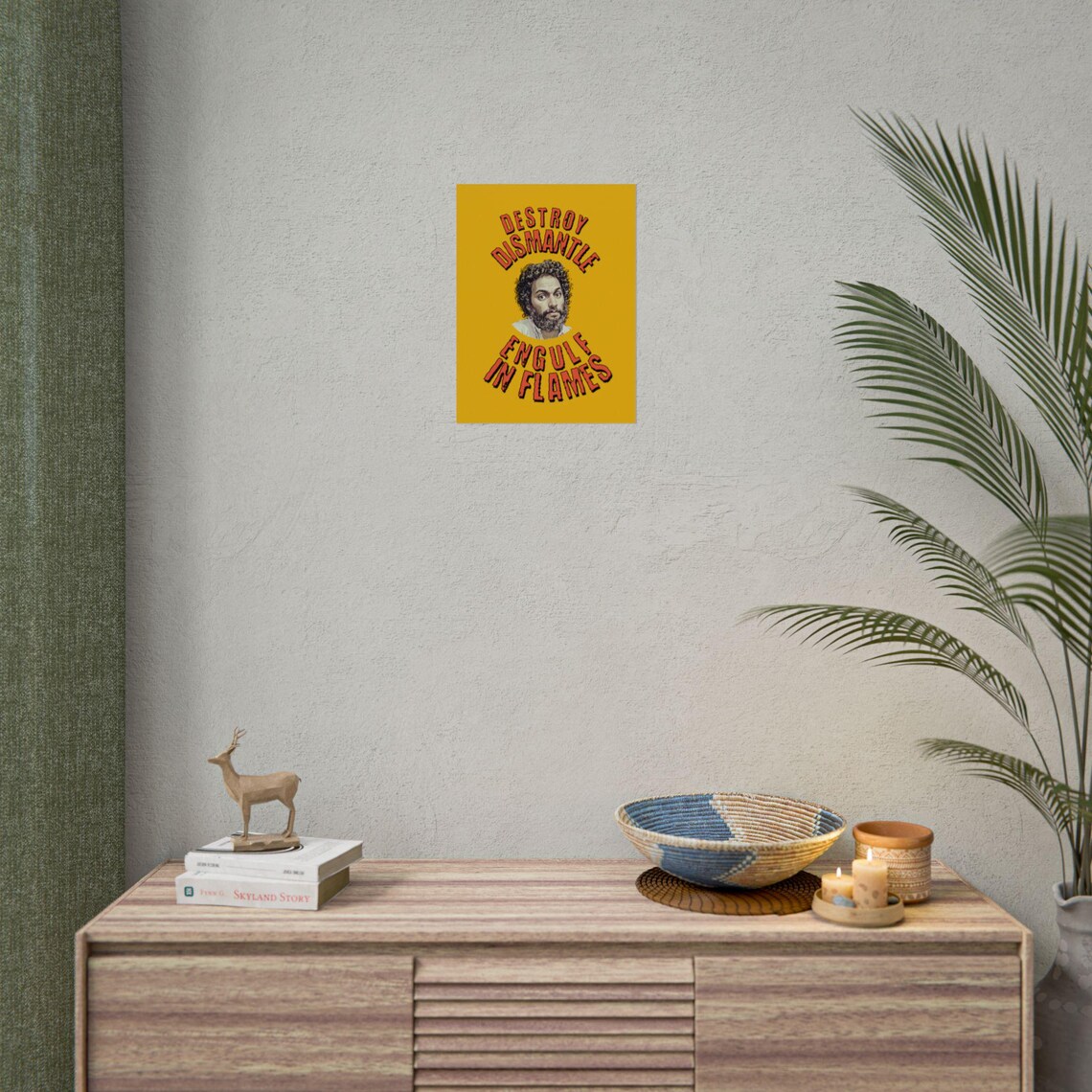 Funny Jason Mantzoukas Taskmaster Poster, Destroy Dismantle Engulf in ...