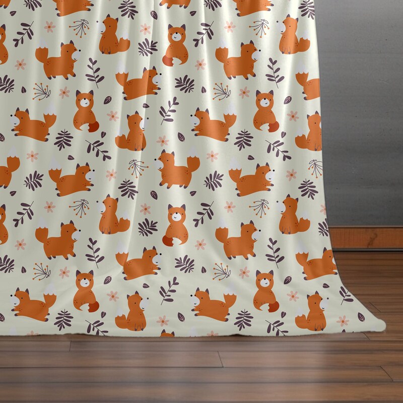Fox Throw - Etsy