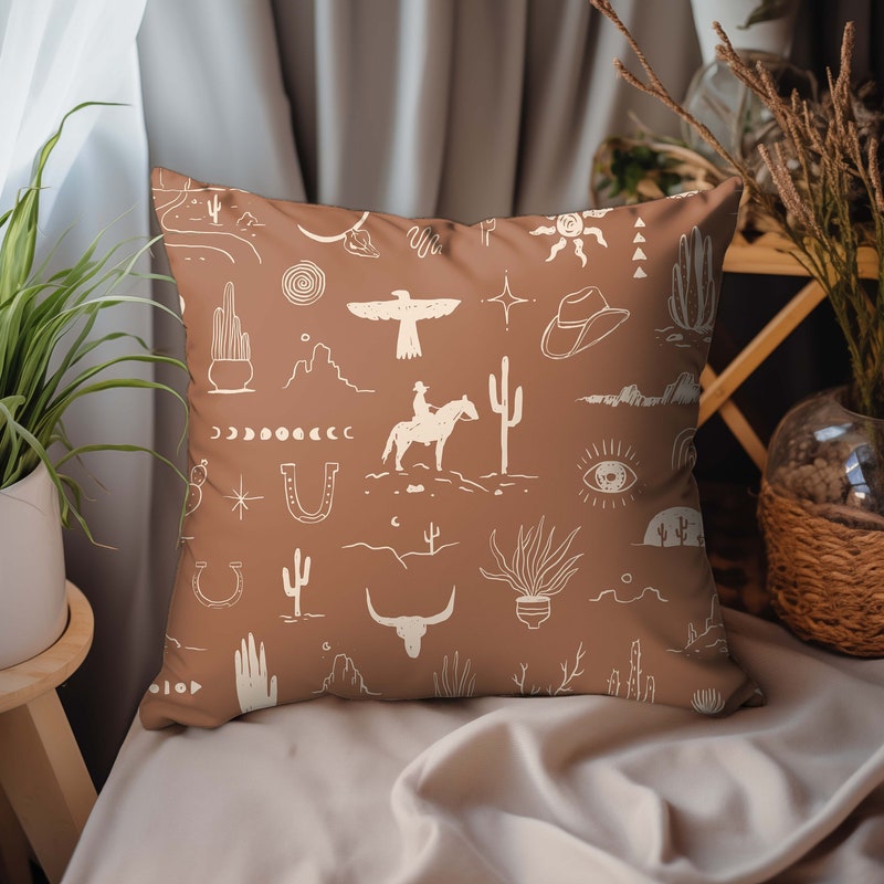 Western Pillow Covers - Etsy