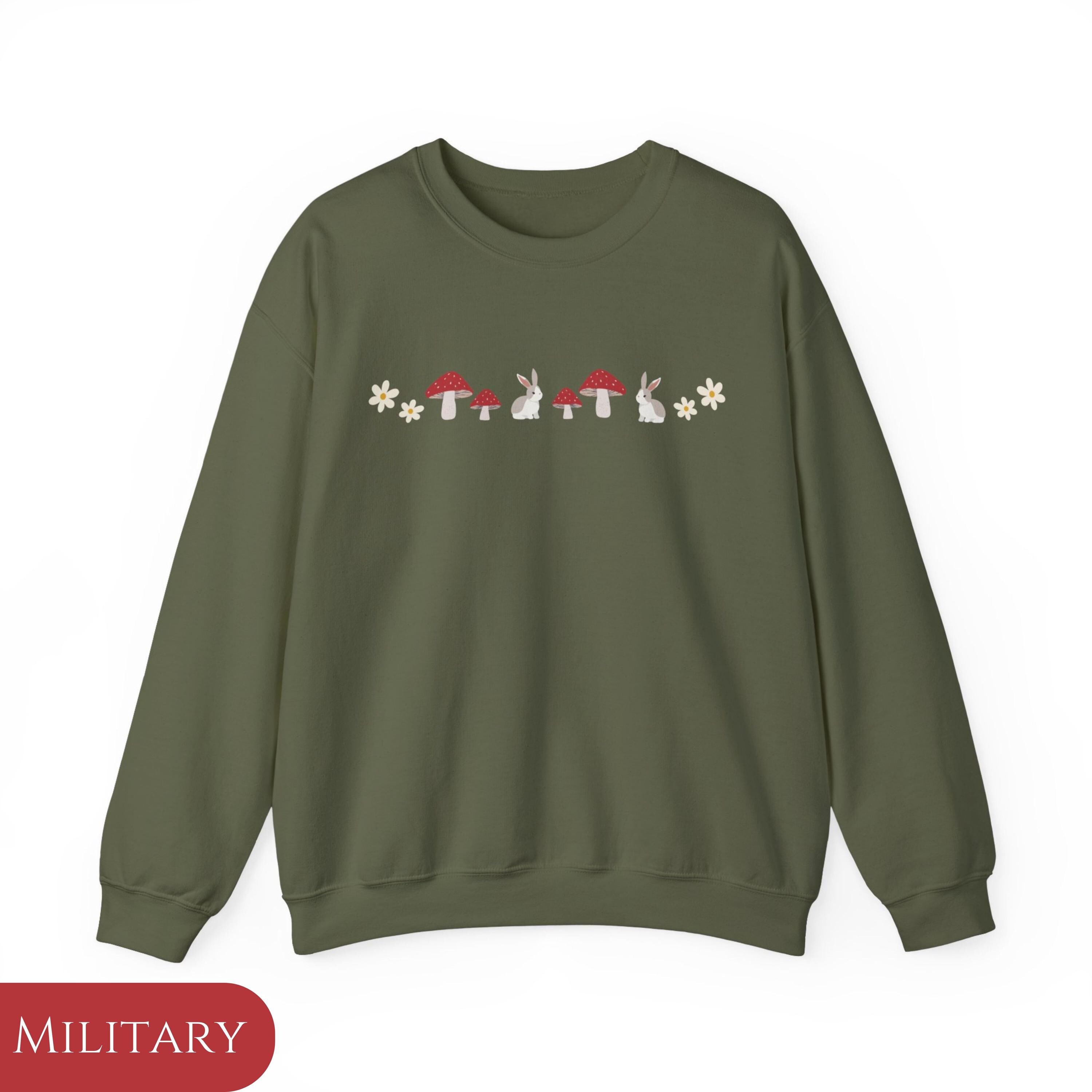 Cottage Core Clothes, Mushroom Sweater, Granola Girl Aesthetic ...