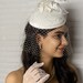 Wedding and Marriage Cap Set ,wedding Cap,bridal Fascinator Hats,cap ...