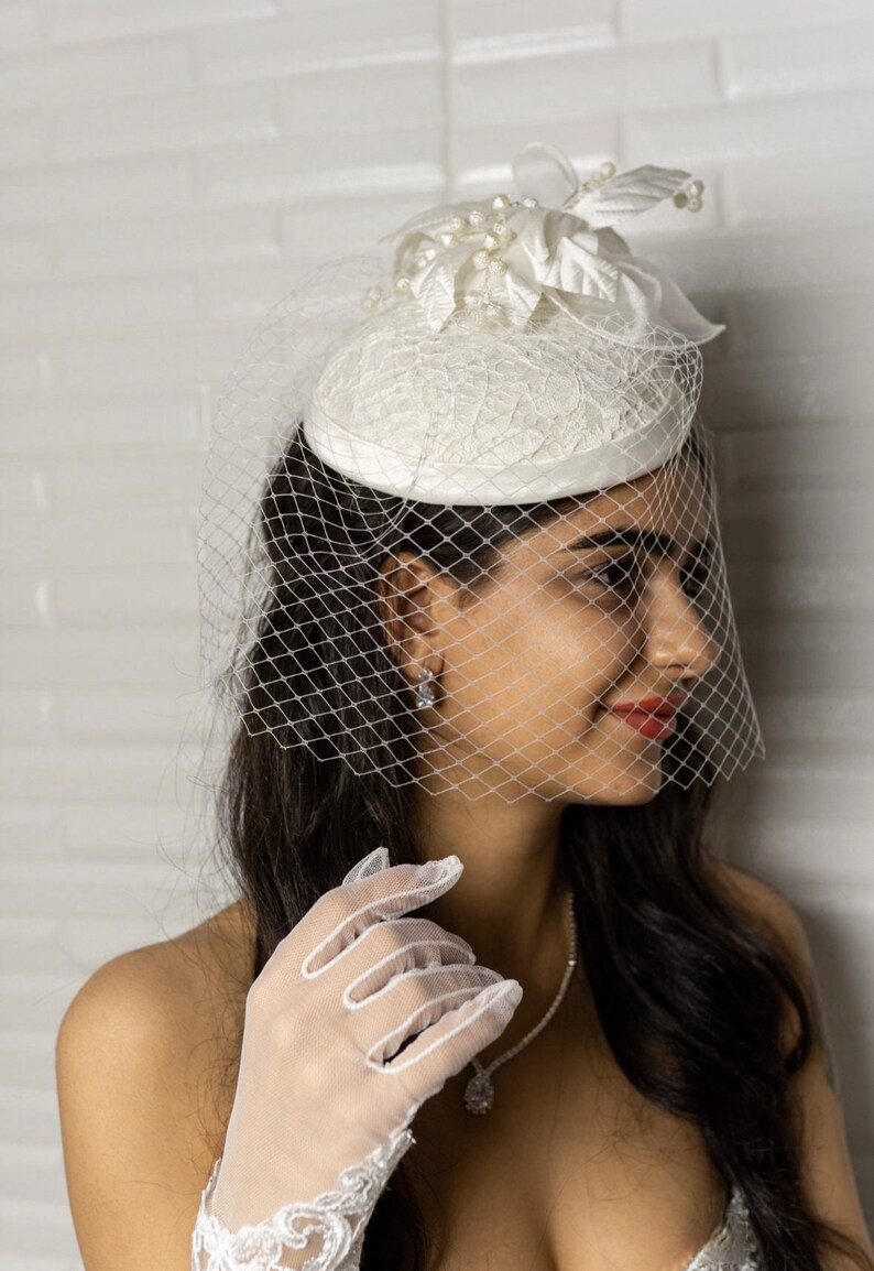 Wedding and Marriage Cap Set ,wedding Cap,bridal Fascinator Hats,cap ...