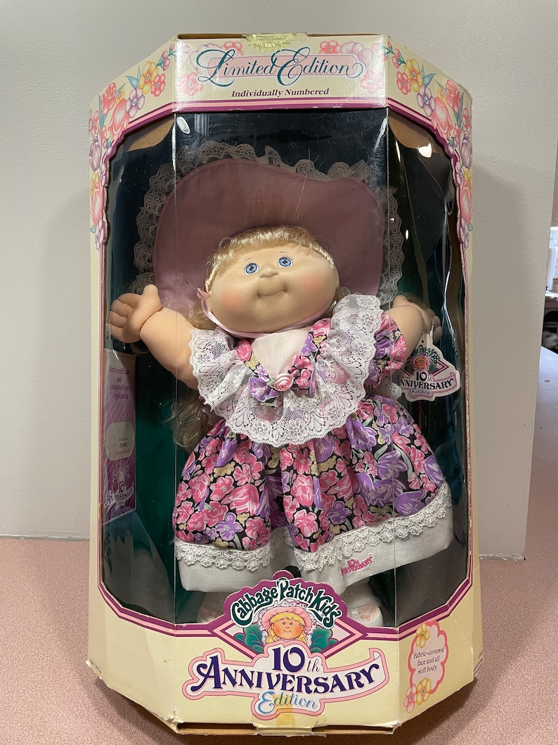 1992 10th Anniversary Cabbage Patch Kid - Etsy