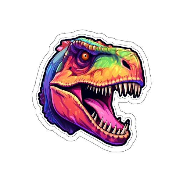 T Rex Sticker - Etsy