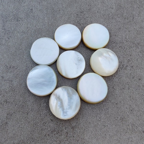 Flat Pearl Beads - Etsy