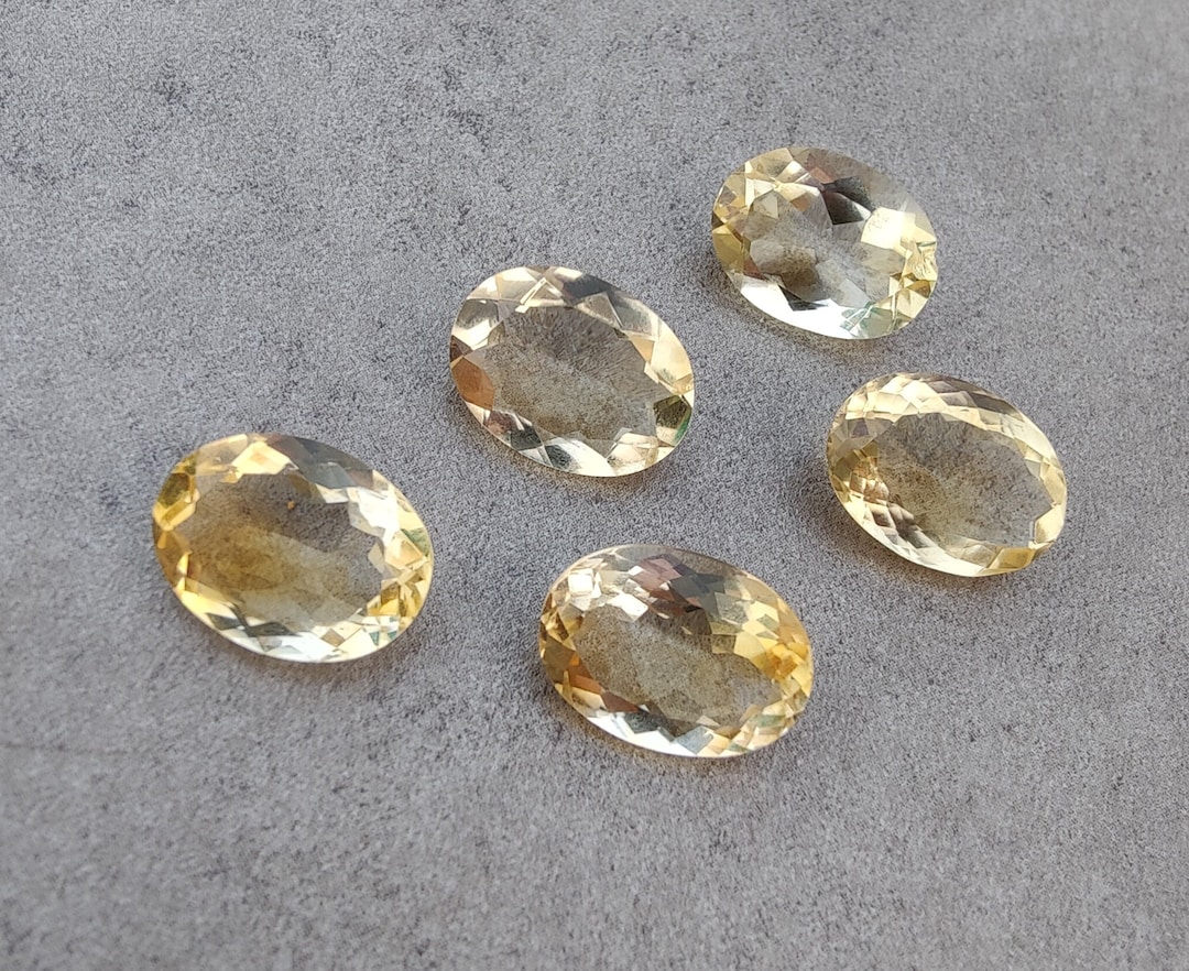 AAA+ Quality Natural Citrine Oval Shape Faceted Cut Calibrated ...