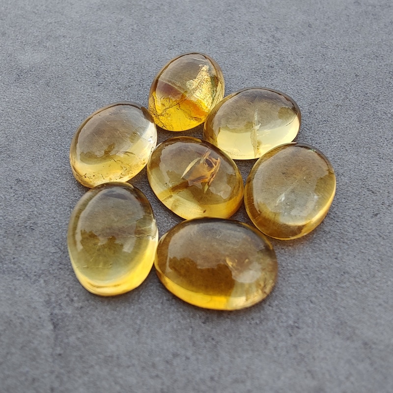 Citrine Oval Cabachon - Etsy