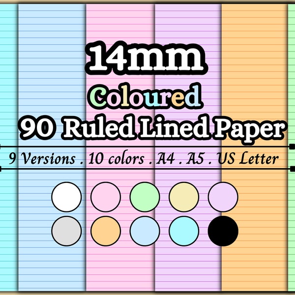 A4 Digital Paper - Etsy