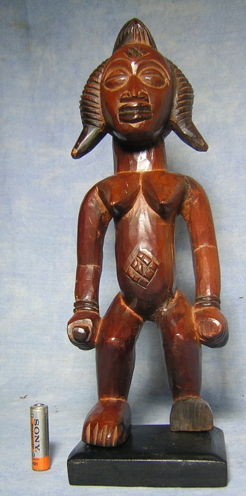 Statue PUNU Gabon AFRICANTIC Arts Premiers d' Afrique Noire art tribal ...